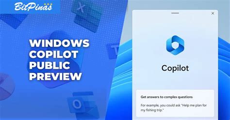 Bing Chat In Windows 11 Sidebar ‘copilot Now In Public Preview Bitpinas