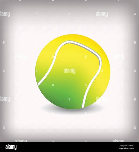 Tennis Ball Vector Illustration Stock Vector Image And Art Alamy