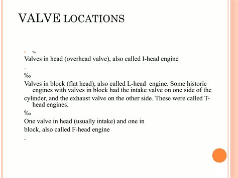 engine classification components and fuels ppt