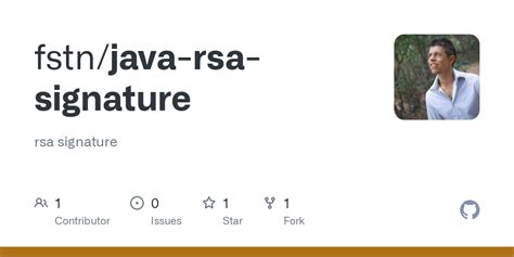GitHub Fstn Java Rsa Signature Rsa Signature