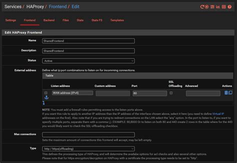 How To Setup Ha Proxy On Pfsense To Host Multiple Websites Contrado Digital