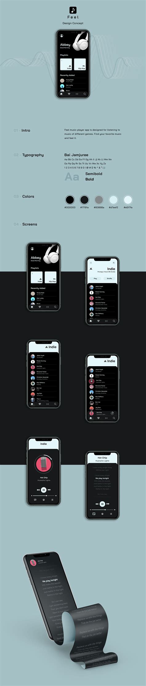 Music Player APP UI UX Design IOS Behance