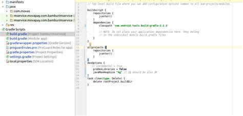 Gradle Sync Failed Could Not Find Method Android For Arguments On Root Project On Android