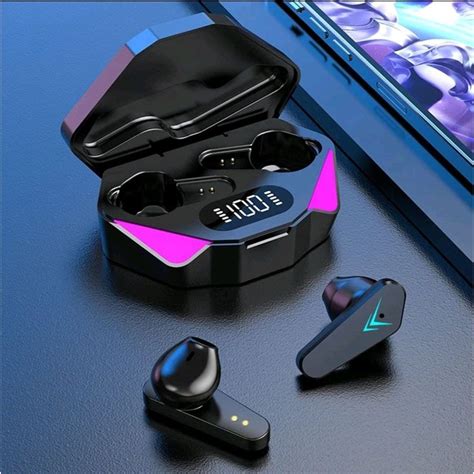 Fone De Ouvido Gamer X Bluetooth Sem Fio Wireless Rgb Com Led Shopee Brasil