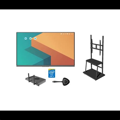 Smartboard Tkdn Ice Board 86 Inch 4k Uhd V3 With Ops 8 256 I7 Stand And Wireless Screenshare