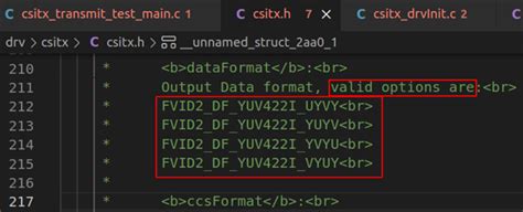 Tda4vm Is Rgb888 Supportedvalidated In Csitx Example In Pdk