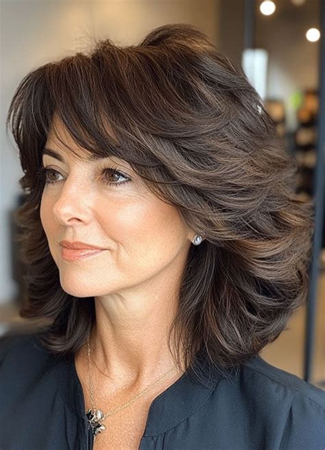 30 Best Hairstyles For Women Over 60 For Every Length Medium Length