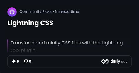 Lightning Css Rcss