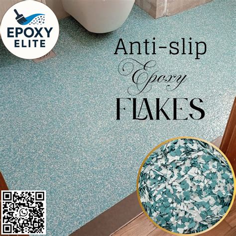 Epoxy Flakesanti Slip Overlaywaterproof Flooringno Grout Lineno
