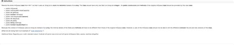 solved public intqueue0 public intqueue int
