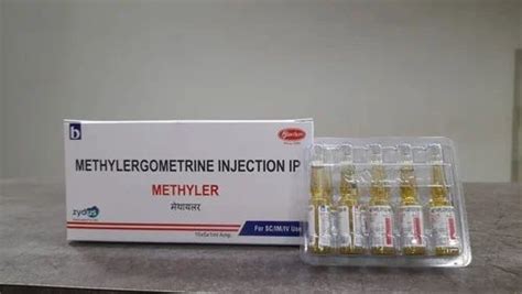 Methylergometrine Methyler Injection At ₹ 775 Vial Methylergometrine Injection In Amravati