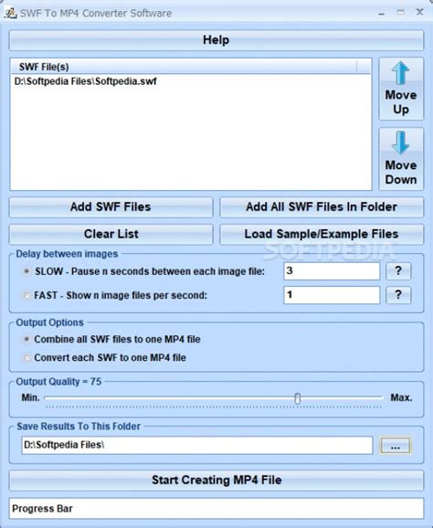 SWF To MP4 Converter Software Download Softpedia