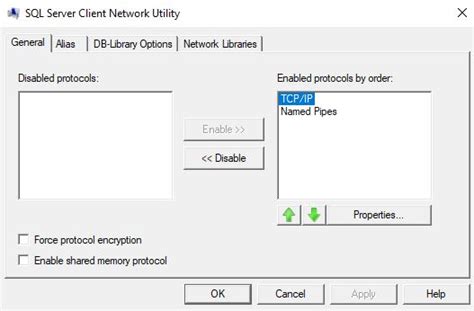 Sql Server Client Network Utility