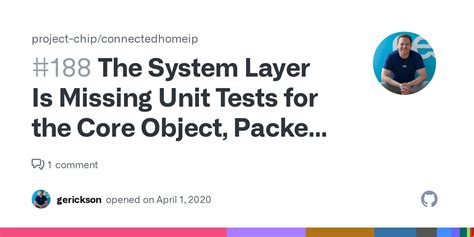 The System Layer Is Missing Unit Tests For The Core Object Packet Buffer And Timers · Issue