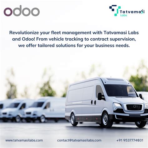 Fleetmanagement Odoo Odoo17 Fleet Odooimplementation Odoocustomization Odooerp Growth