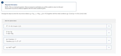 Solved Required Information NOTE This Is A Multi Part Chegg Com