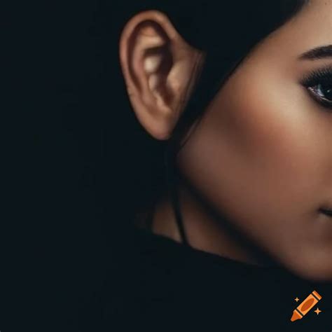 Stunning Hyper Realistic Portrait Of A Young Mexican Woman With Brown