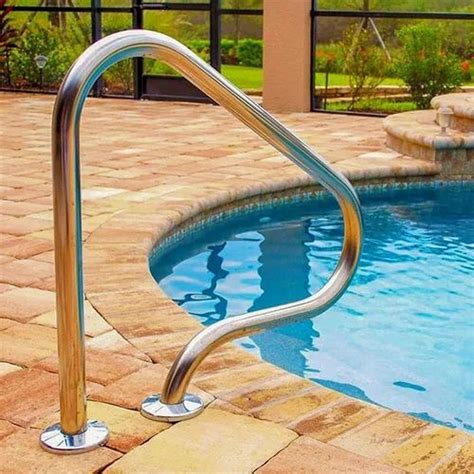 Plastic Silver Steel Swimming Pool Handrail At Rs 5000pcs In Sohna Id 2852692580012 Plastic Silver Steel Swimming Pool Handrail At Rs 5000pcs In Sohna Id 2852692580012