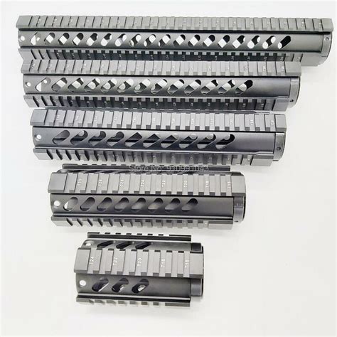 M4 M16 Free Float Quad Rail Ar 15 Handguard Tactical Quad Rail