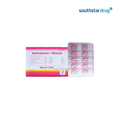 Mosvit Elite Capsule 20s Shopee Philippines