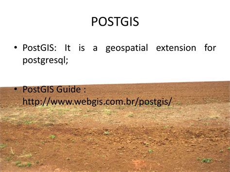 Ppt Meteorological And Environmental Data In Data Base Postgresql