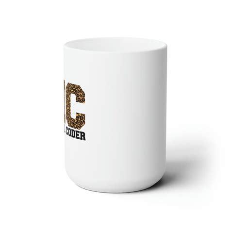 medical coder mug medical coder ceramic white mug ceramic etsy