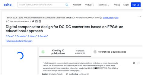 Digital Compensator Design For Dc Dc Converters Based On Fpga An