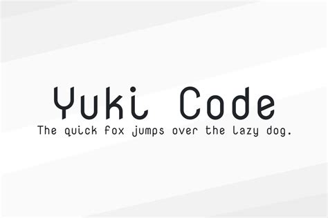 Yuki Code Font Download Free
