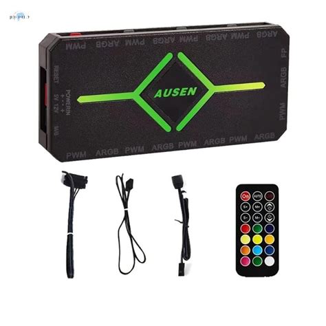 4pin Pwm Temperature Control Hub Argb Shenguang Synchronous Chassis Fan