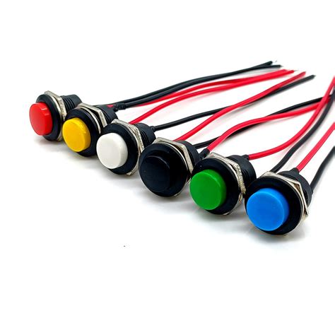 Mm Momentary Push Button Switchwith Cable R Push Button Switch And Power Switch