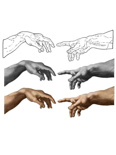 Manos Obra De Arte Manos Miguel Angel Manos Capilla Sixtina Tatuajes