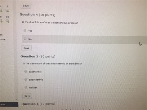 Solved Save Question 4 10 Points 9 10 Is The Dissolution