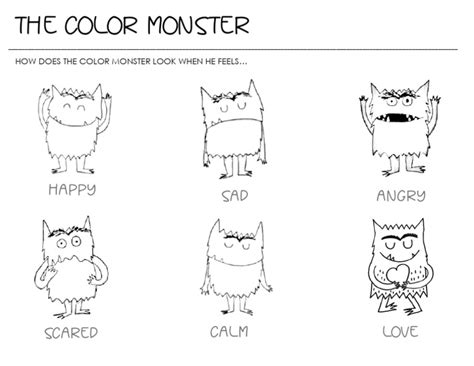 The Color Monster Pdf
