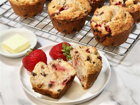 Strawberry Chocolate Chip Muffins Recipe