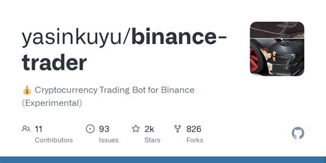 GitHub Yasinkuyu Binance Trader Cryptocurrency Trading For