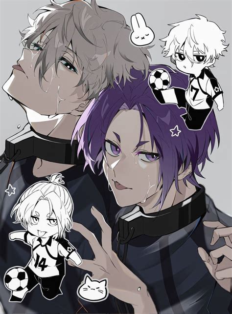 Reo And Nagi Fanart Blue Lock⚽️ キャラクタースケッチ アニメ 作画 かわいい漫画の壁紙