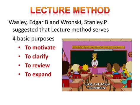 Methods Of Teaching Introduction Lecture Method And Demonstration Method Pptx