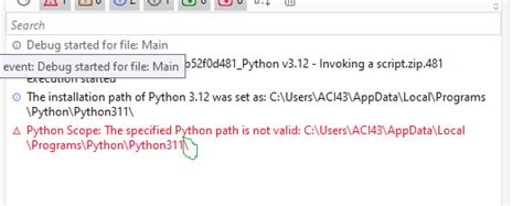 The Specified Python Path Is Not Valid In Uipath Studio UiPath Community Forum