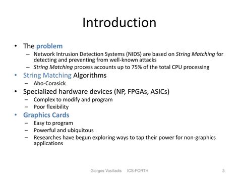 Ppt Gnort High Performance Intrusion Detection Using Graphics Processors Powerpoint