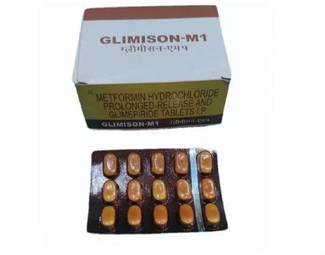 Glimison M1 Tablet 1 Mg At ₹ 200 Box In Surat Id 2853213111762