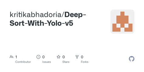 Github Kritikabhadoria Deep Sort With Yolo V5