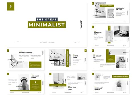 Minimalist Slide Template