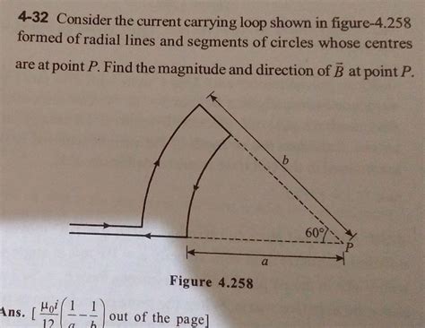 [answered] 4 32 consider the current carrying loop shown in figure 4