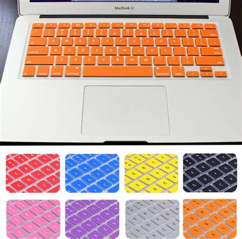 Soft Keyboard Stickers Silicone Keyboard Cover Skin Protector For Macbook Air