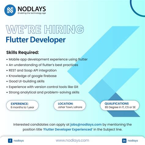 Nodlays® On Linkedin Experience Job Timings Expérience