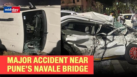 Truck Hits 45 Vehicles Near Punes Navale Bridge Area Multiple Injured