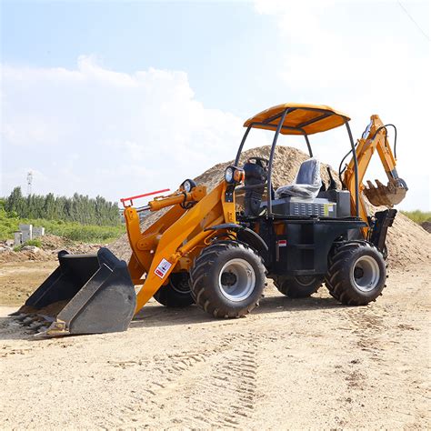 The Cheapest Backhoe Loader Towable Backhoe Wheel Loader And Backhoe Loader
