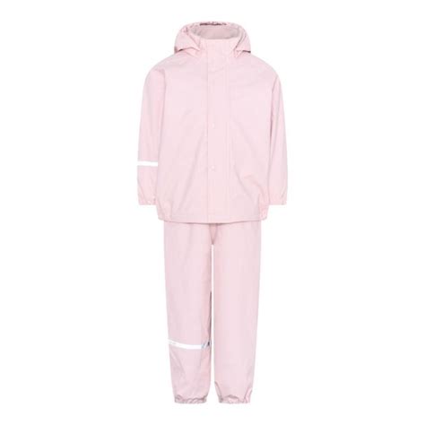 Celavi Barn Regntøysett Foret Peach Wip Rosa Nettbutikk Med Unike