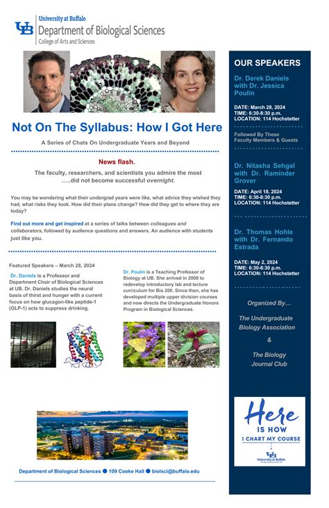 Summer Research Experience For Undergraduates Department Of Biological Sciences University