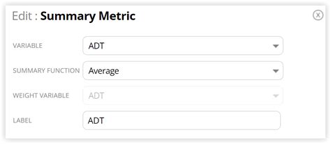 Defining Summary Metrics In Insight